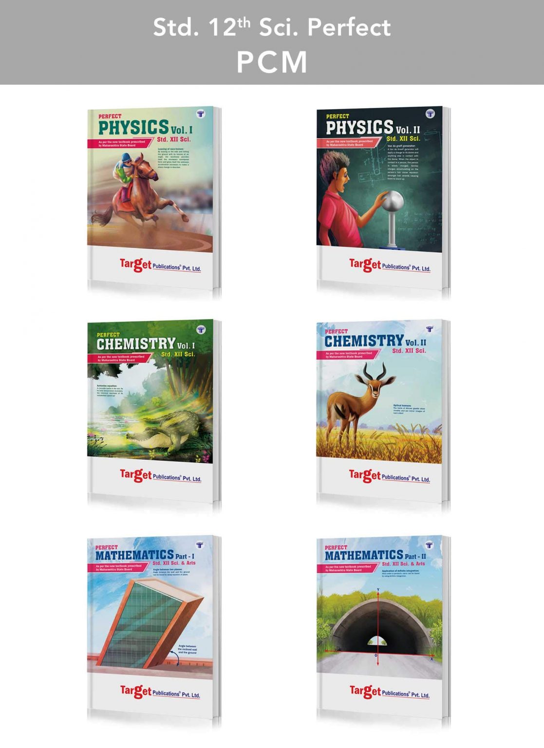 Std.12, Target – Perfect Notes Physics, Chemistry and Mathematics (PCM ...