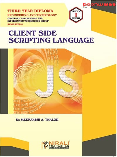 MSBTE – CLIENT SIDE SCRIPTING LANGUAGE – Nirali – bookwalas MSBTE – CLIENT SIDE SCRIPTING LANGUAGE – Nirali – bookwalas