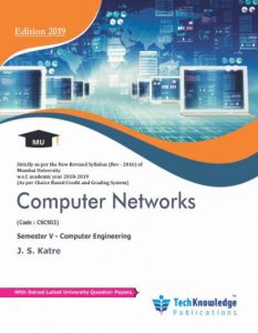 Techknowlege – Computer Network, by J. S. Katre – bookwalas