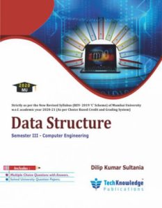 Techknowlege – Data Structure, by Dilip Kumar Sultania – MU – bookwalas