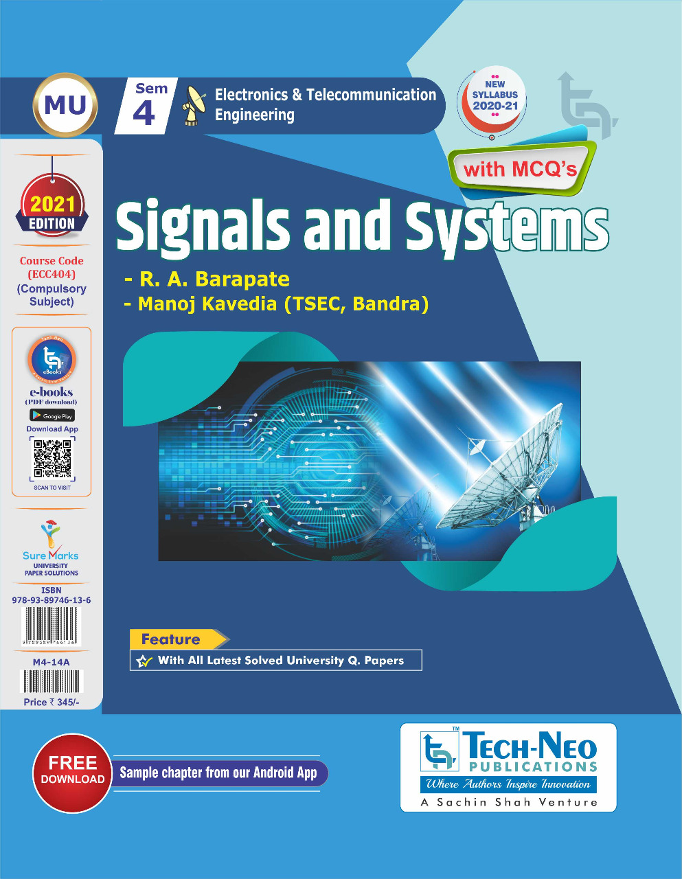 Techneo – Signals and SyStems, by R.A. Barapate, M. Kavedia – MU
