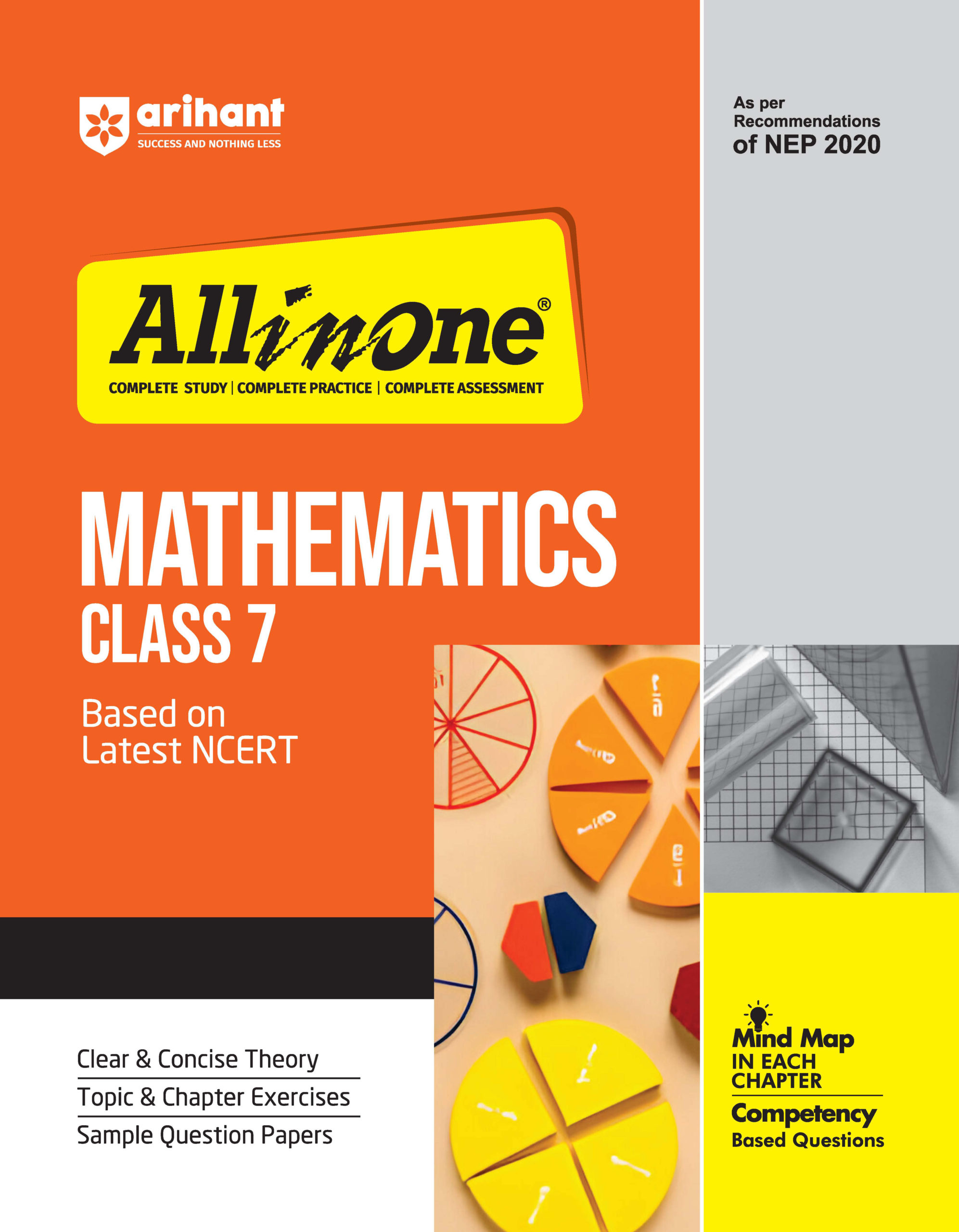 Arihant All In One Mathematics Class 7 Based On Latest NCERT For