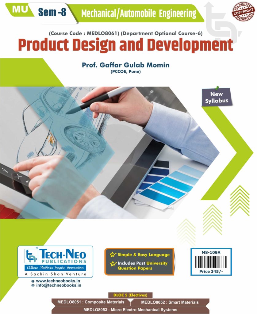 Tech Neo – Product Design and Development – MU – bookwalas