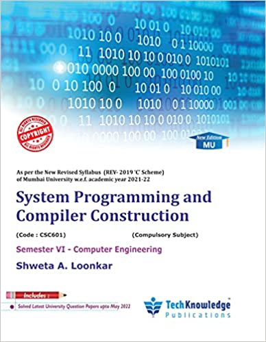 Techknowledge – System Programming & Compiler Construction – MU – bookwalas