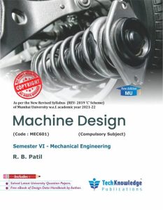 Techknowledge – Machine Design – MU – bookwalas