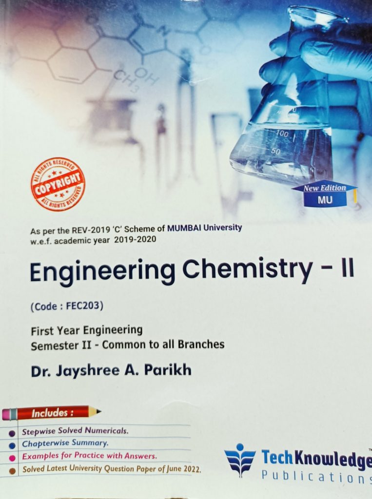 Techknowledge – Engineering Chemistry – II – MU – bookwalas