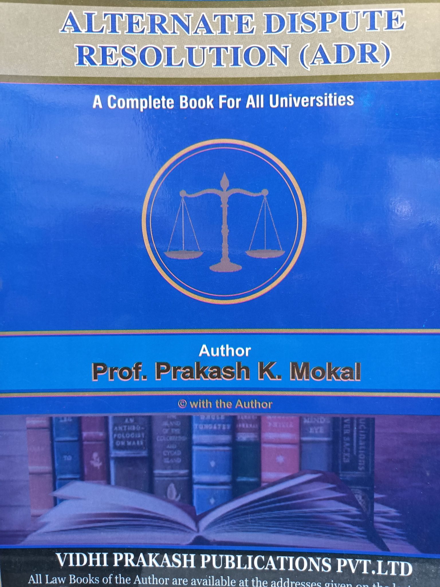 Mokal – Alternate Dispute Resolution (ADR) – bookwalas