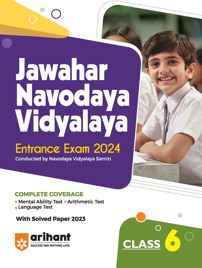 Arihant – Jawahar Navodaya Vidyalaya Entrance Exam 2024 Class 6 – bookwalas