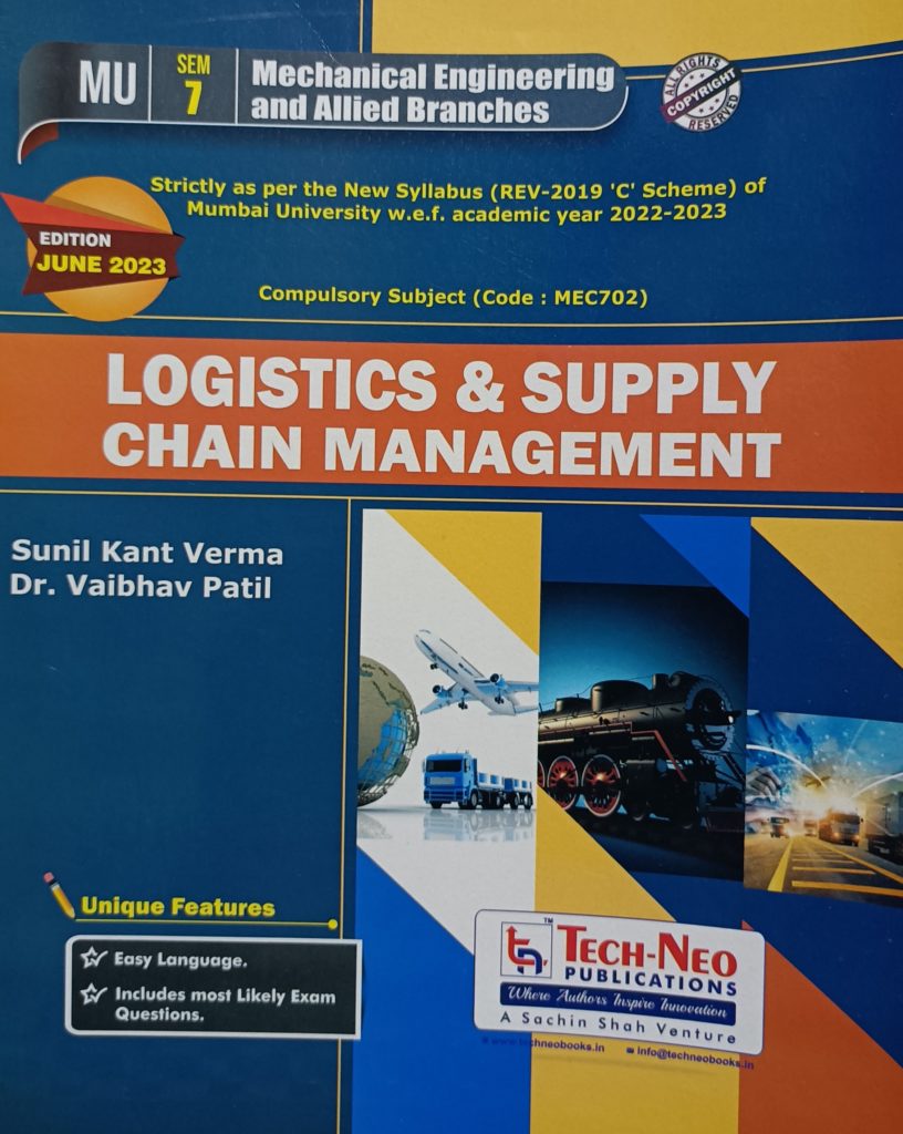 Tech Neo – Logistics And Supply Chain Management – MU – bookwalas