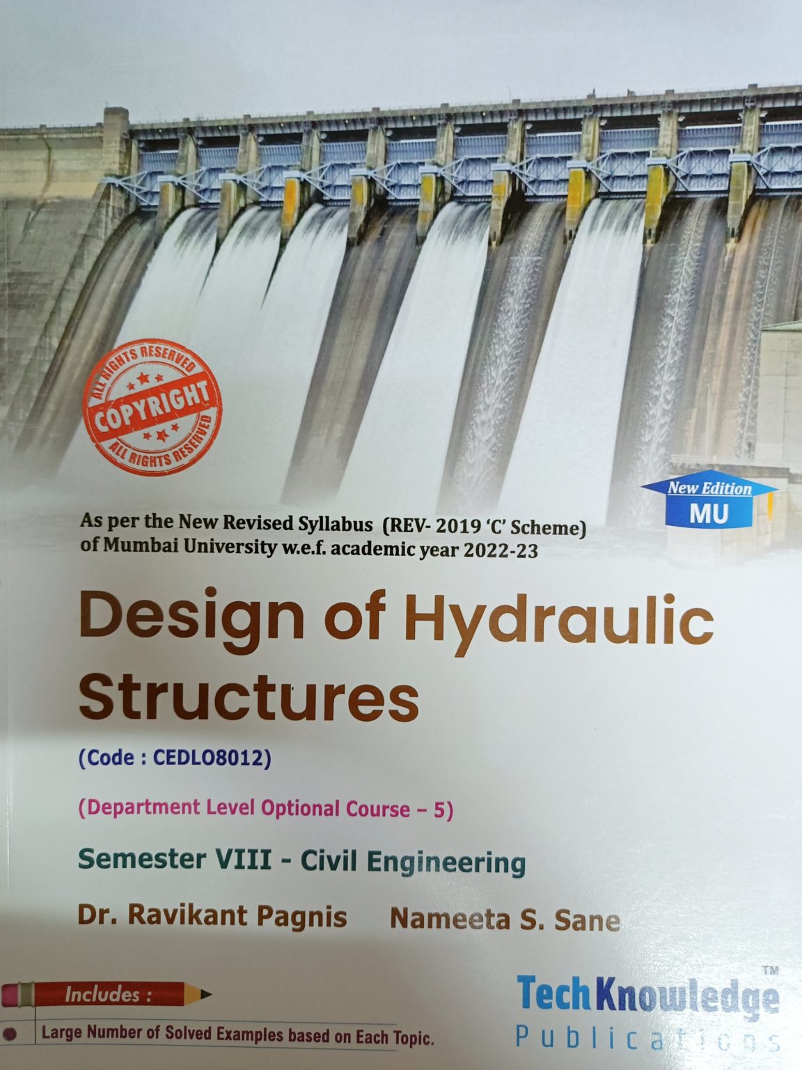 TechKnowledge – Design of Hydraulic Structures – MU – bookwalas